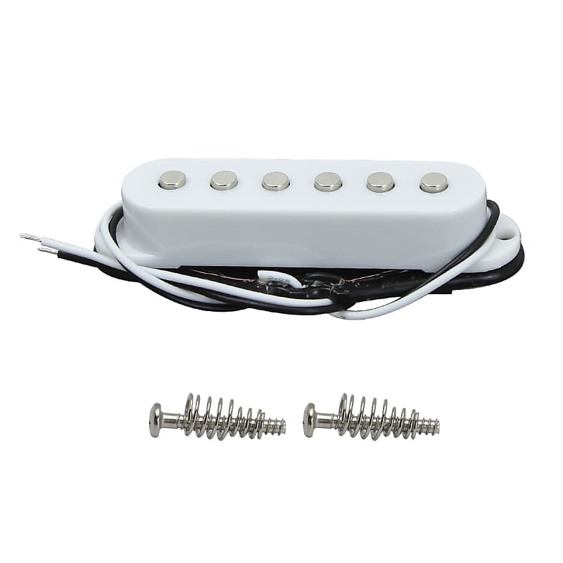 Flat Pole Ceramic Electric Guitar Single Coil Pickups Neck, | Reverb