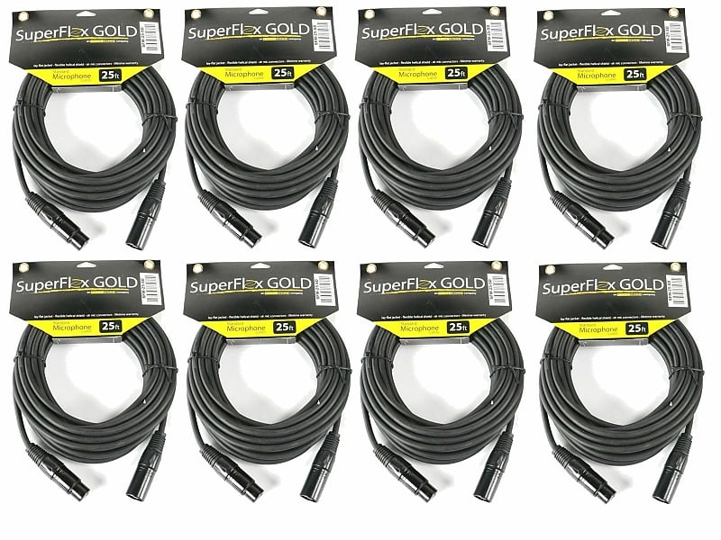 OSP Mic Case ATA Road Case Holds Up to 15 + Storage & (8) 25' | Reverb