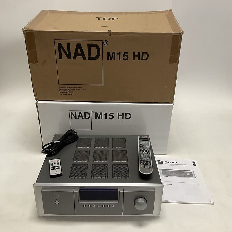 NAD M15 HD AV Surround Sound Preamplifier | Reverb