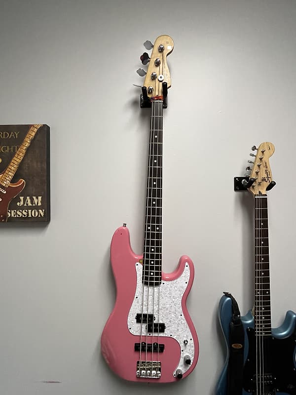 Fender Precision Bass Special Deluxe 2002 Pink | Reverb