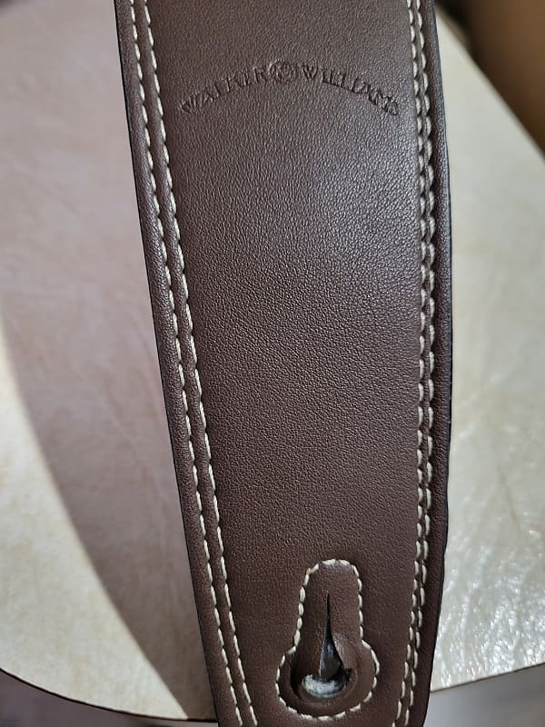 Walker & Williams 4" Wide Tapered Bass Guitar Strap | Reverb