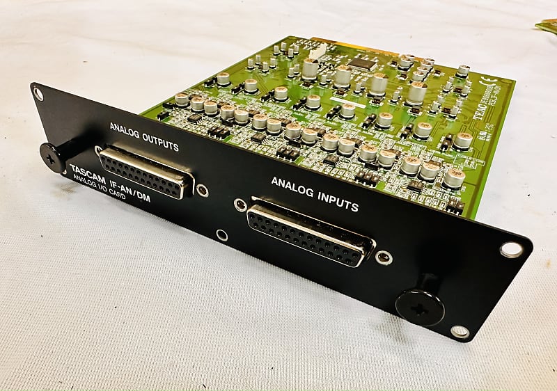 Tascam IF-AN/DM Analog I/O Card for DM-4800, DM-3200 Mixers - | Reverb