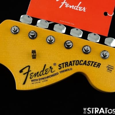 Fender USA Custom Shop 1969 Relic Stratocaster NECK w/ | Reverb