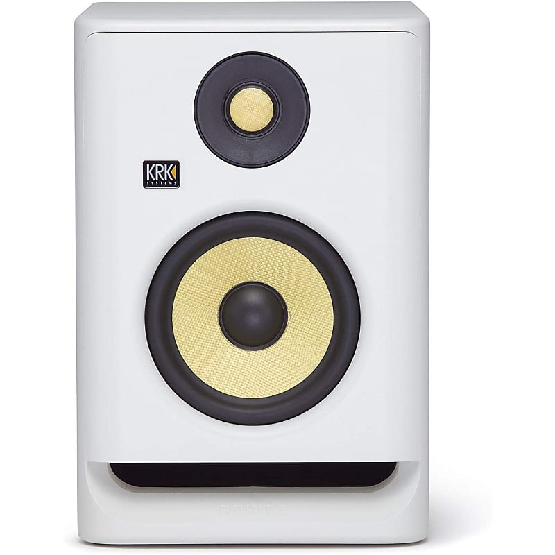 KRK ROKIT RP5-G4/WN 5" 2-Way Active Studio Monitor (White) | Reverb