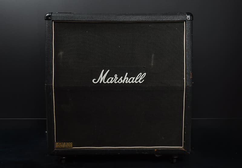 Marshall JCM 800 Lead 1982A 4x12 Cabinet '80s | Reverb