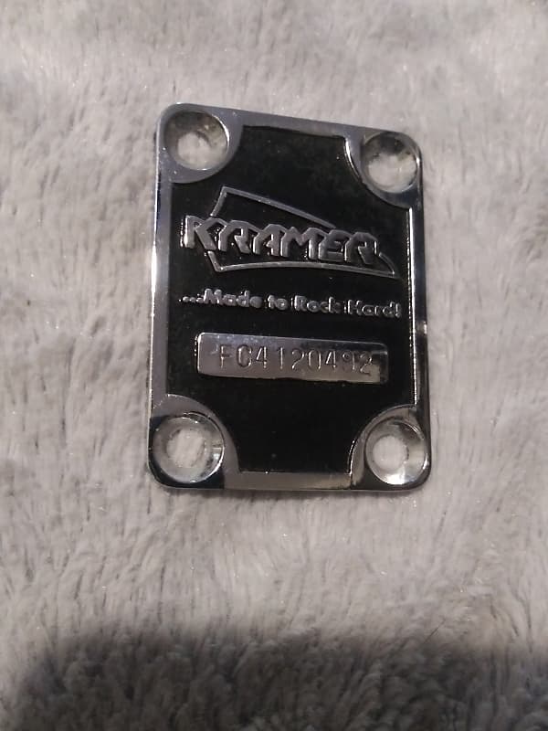 Kramer 1984 Neck Plate | Reverb