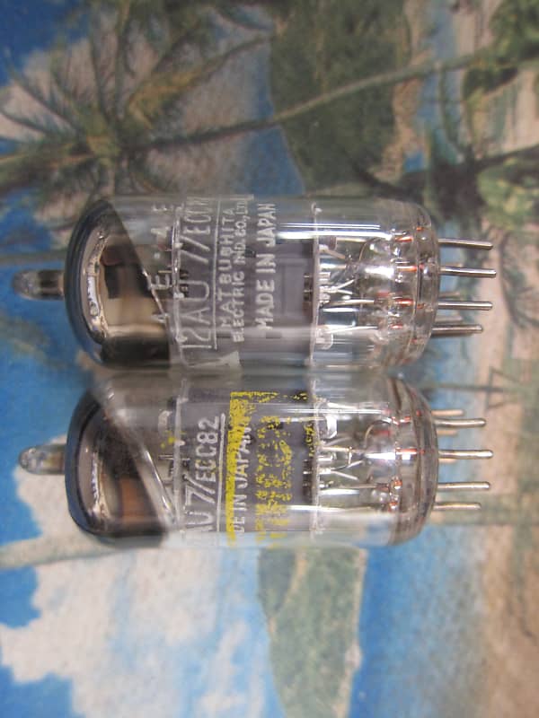Pr Vintage Matsushita Amperex Ecc83 12au7 Ecc82 Preamp Tubes, | Reverb