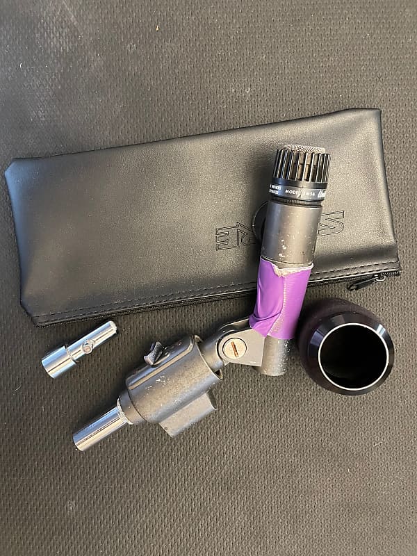 Shure SM56 70’s +/- Gray with switch, windscreen and quick | Reverb