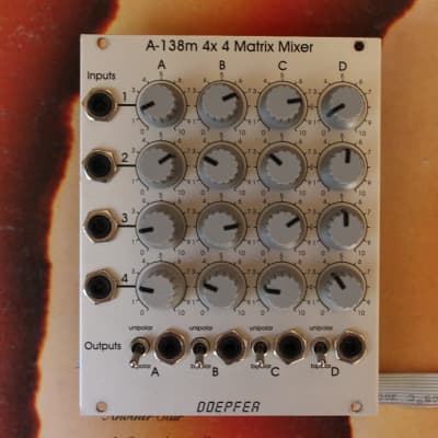 Low-Gain Electronics 4x4 Passive Matrix Mixer (Banana Jacks) | Reverb