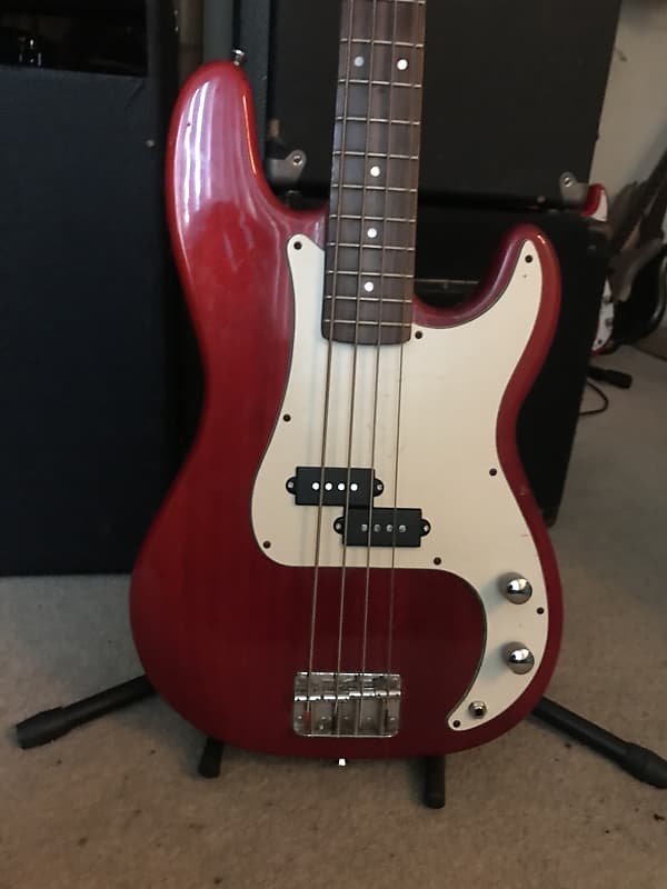 Infinity Precision BASS - Transparent Red | Reverb