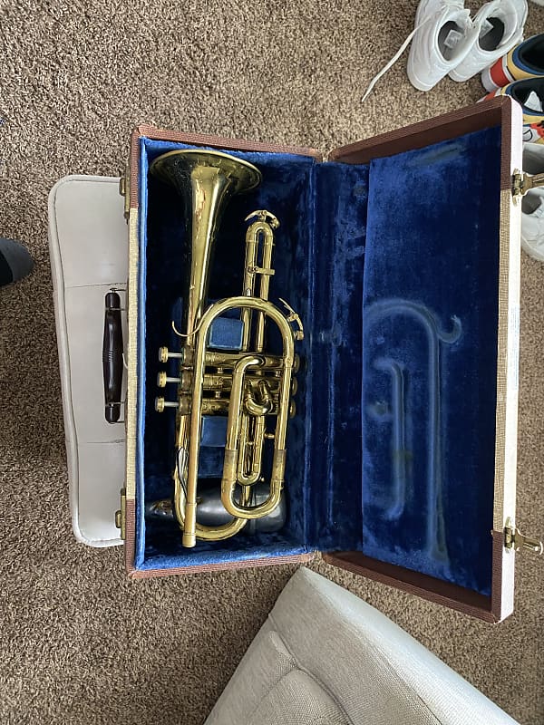 Vintage J. Reynolds Roth 1961 Cornet - Bronze | Reverb