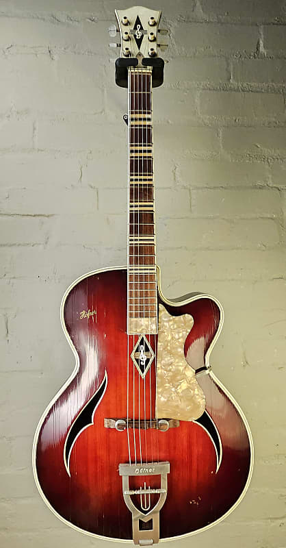 1962 HOFNER 464 rare PICKUP VERSION ! | Reverb Australia