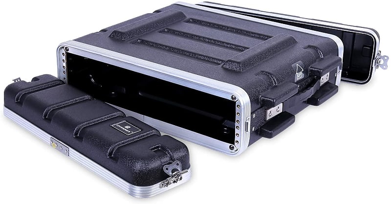 Crossrock Stackable 2 Units Rack Case For Mobile Recording | Reverb