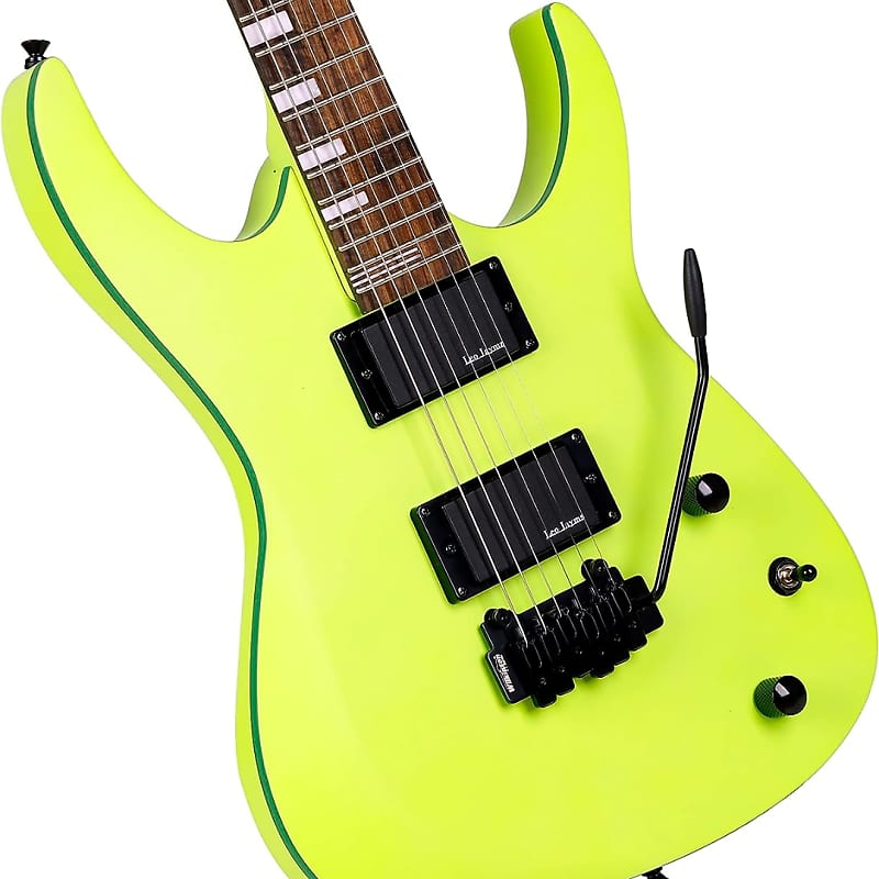 Leo Jaymz Storm Series Tempest 2022 - Fluorescent Green | Reverb