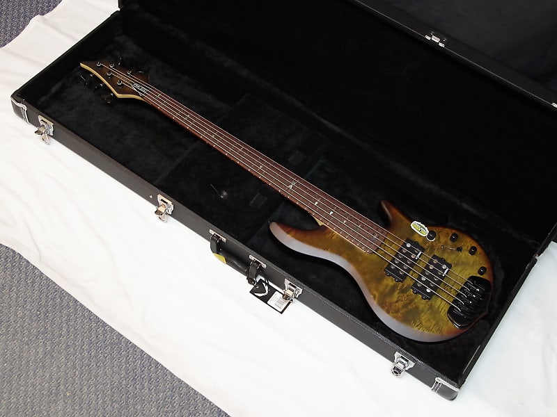 TRABEN Chaos Attack 5-string BASS guitar Granite NEW w/ CASE | Reverb