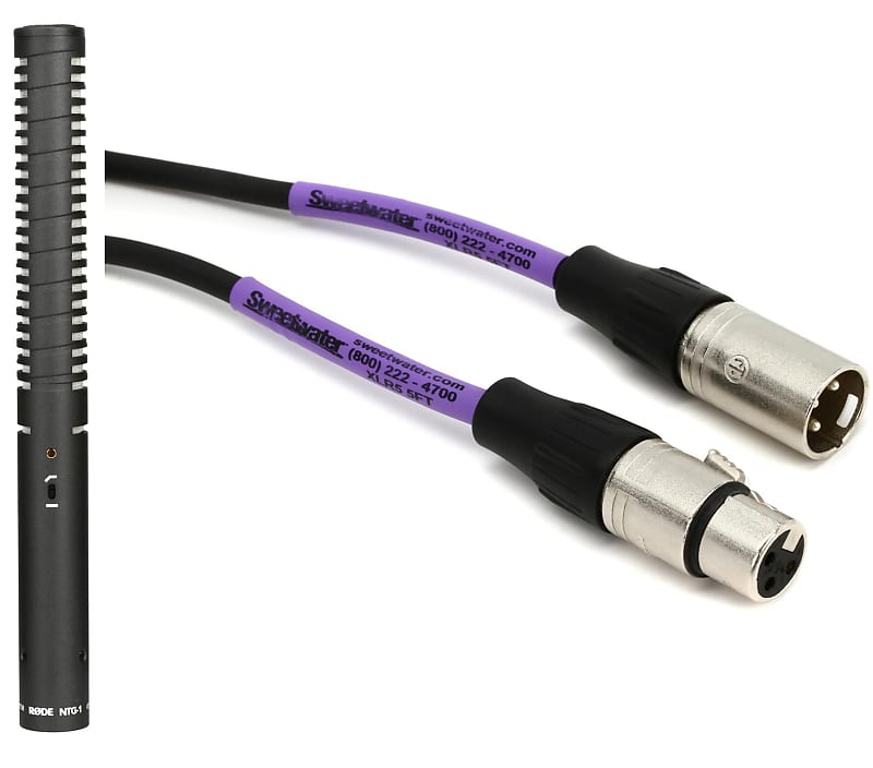 Rode NTG-1 Shotgun Condenser Microphone Bundle with Pro Co | Reverb