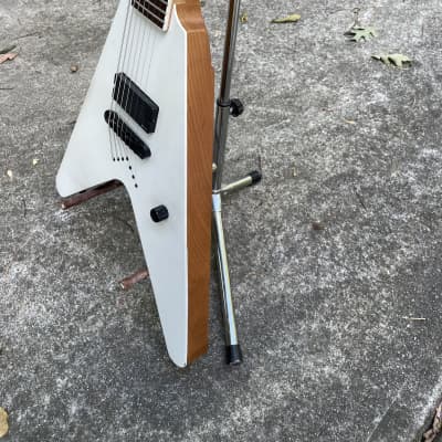 Custom 7 String V with Ibanez Neck | Reverb