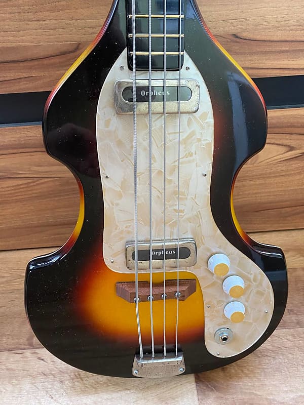 Orfeus Orpheus Plovdiv Bass Guitar Vintage 1960 | Reverb