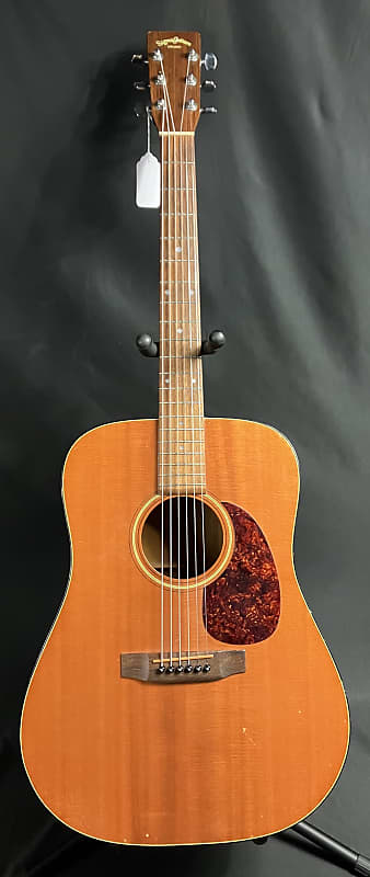 Vintage 1970's Sigma Japan DM-18 Dreadnought Acoustic Guitar | Reverb