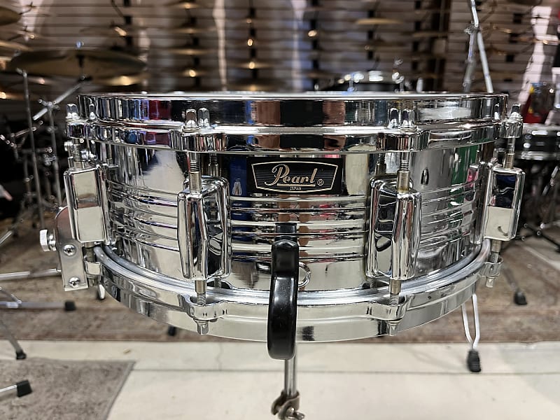 Pearl Jupiter Chrome over Brass Japan Snare 5.5" x 14" | Reverb