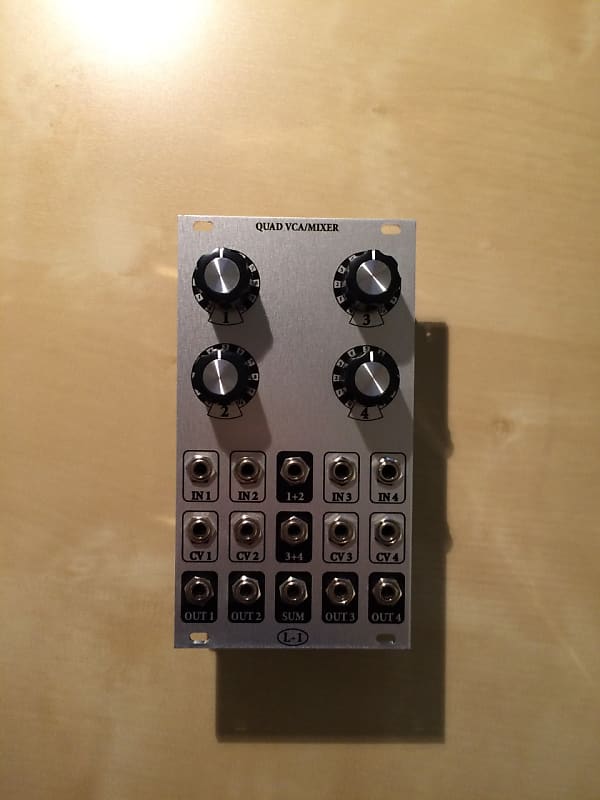 L-1 Quad VCA Mixer - Silver | Reverb