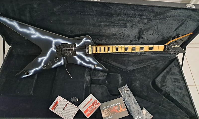 Washburn Funky Munky Limited Edition 2008 Dimebag Black Bolt | Reverb