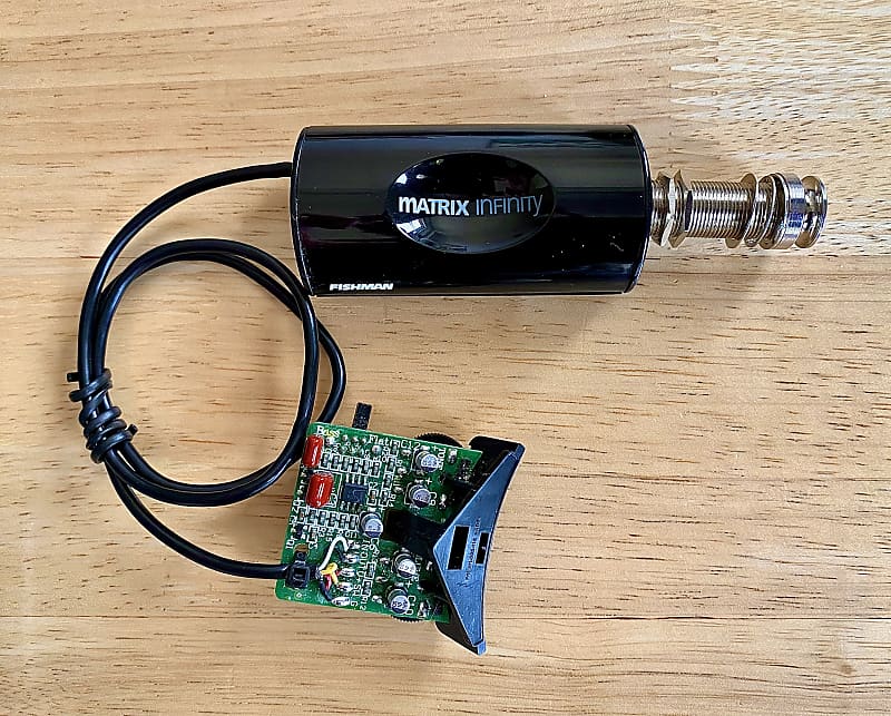 Fishman Matrix Infinity Preamp w/ Narrow Pickup | Reverb