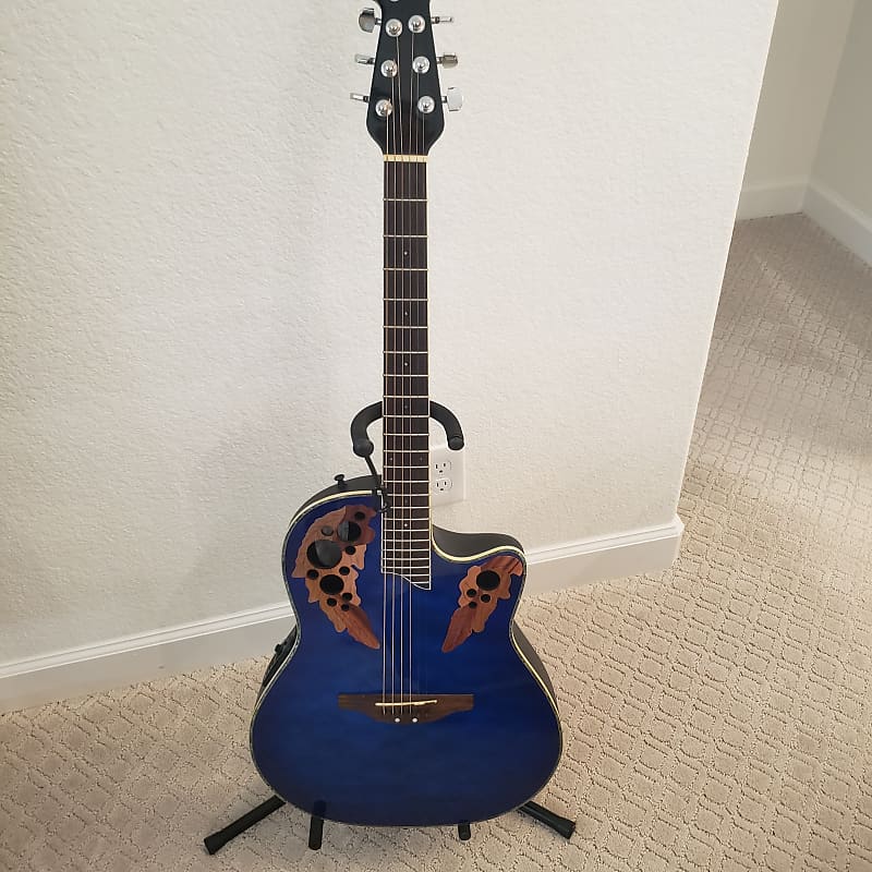 Ovation Celebrity Elite 2013 - Blue | Reverb