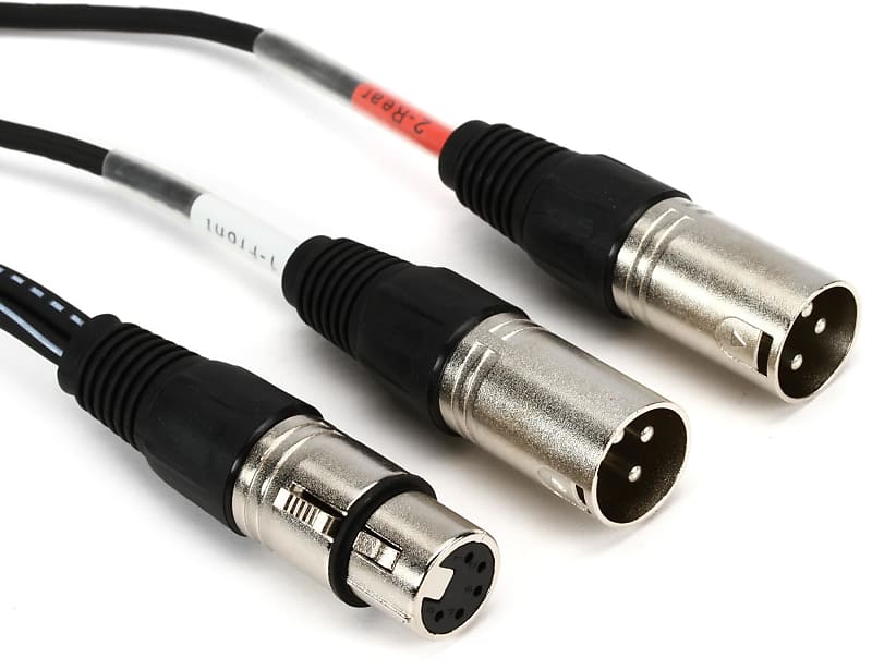 Universal Audio 5-pin to Dual 3-pin XLR Cable - 3 Meters | Reverb