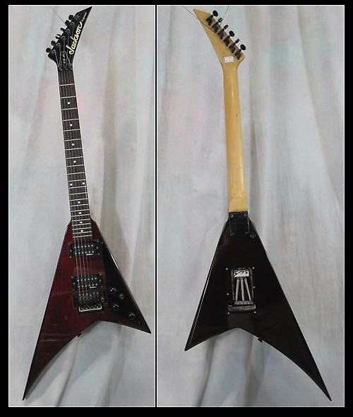 2000's Jackson PS-37 Randy Rhodes Red | Reverb