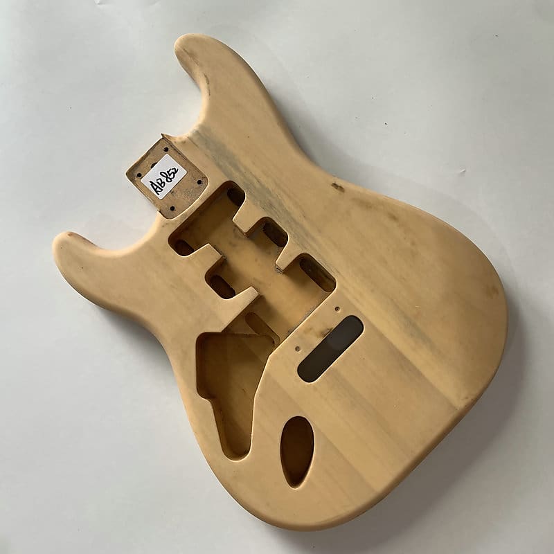 Left Handed Basswood Stratocaster Strat Style Guitar Body | Reverb