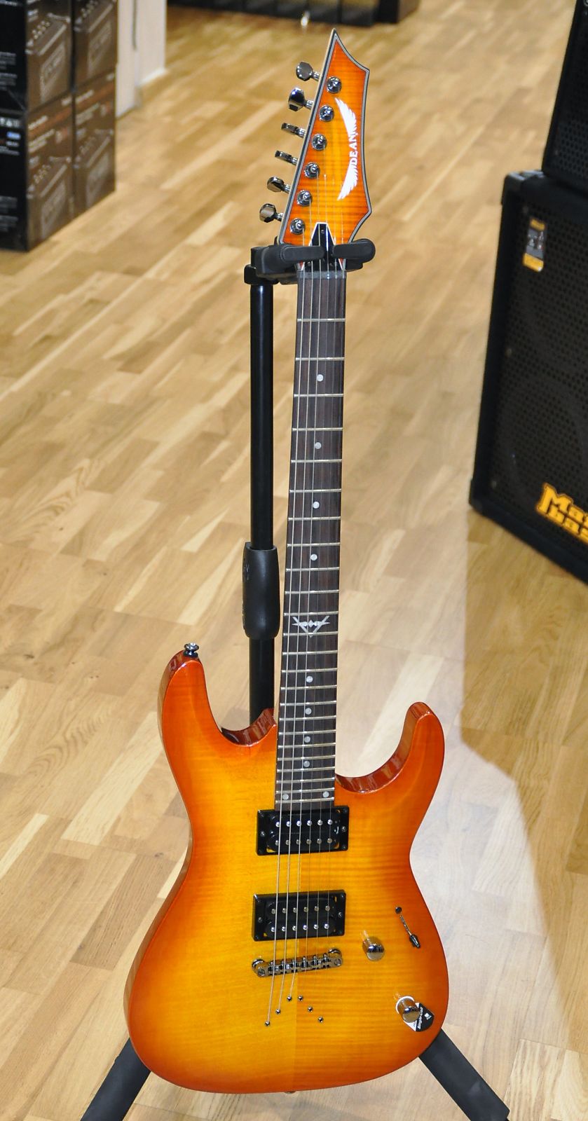 Dean Custom 350 Trans Amber Burst | Reverb Denmark
