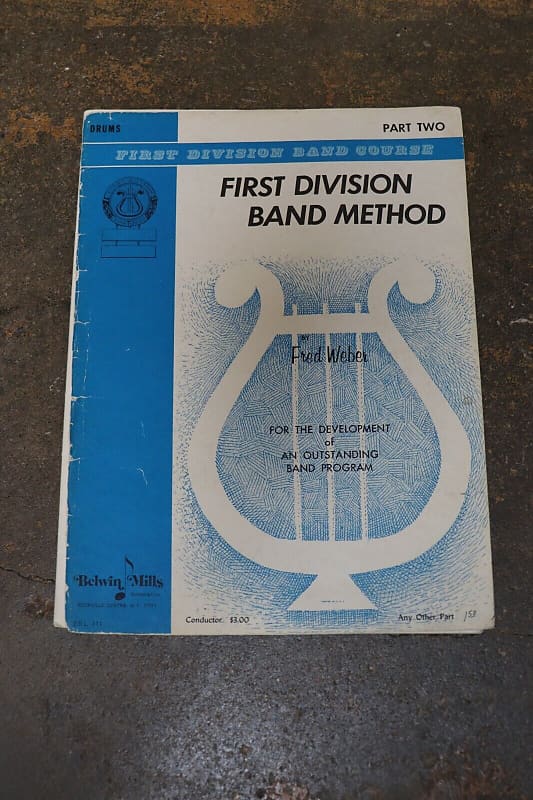 First Division Band Method: Part 2" Instructional Book by | Reverb