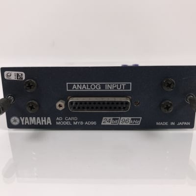Yamaha MY8-AD96 8-Channel Analog Input Card for LS9 01V 02R | Reverb