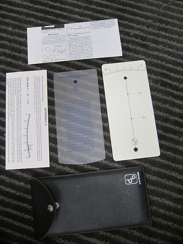 DB Systems DBP-10 Phono Aligment Protractor, Unused, Ex | Reverb