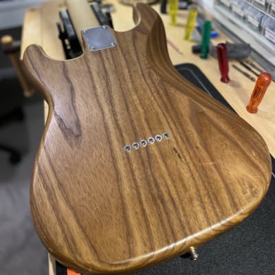 Baritone Warmoth Stratocaster USA Custom Build | Reverb