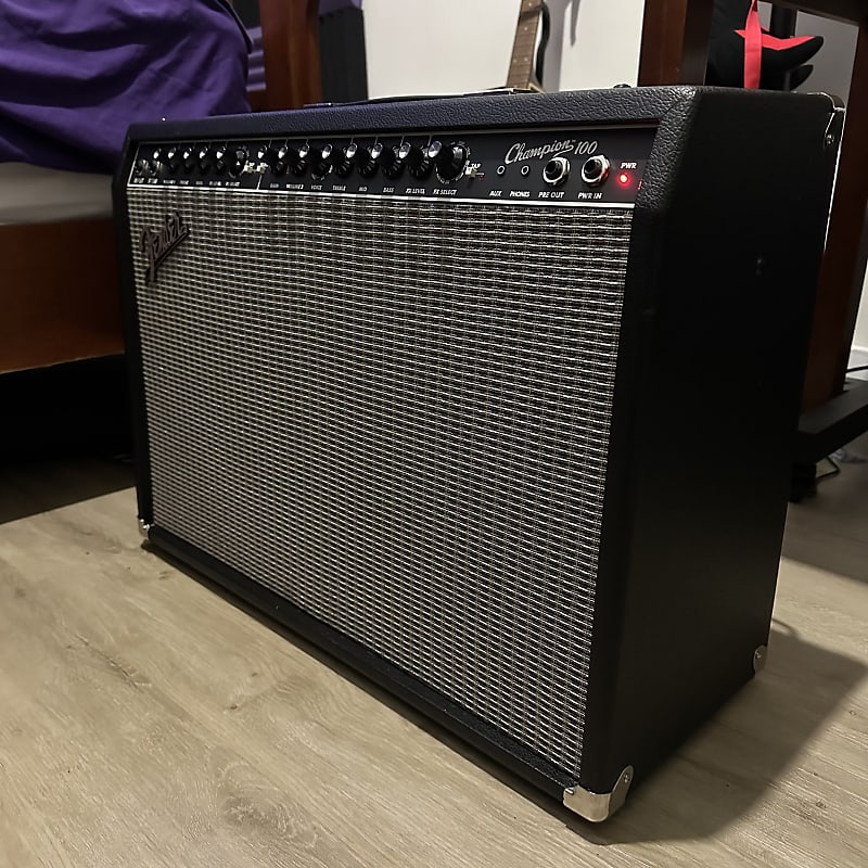 [USED ONCE!] New Fender Champion 100 2-Channel 100-Watt 2x12" | Reverb