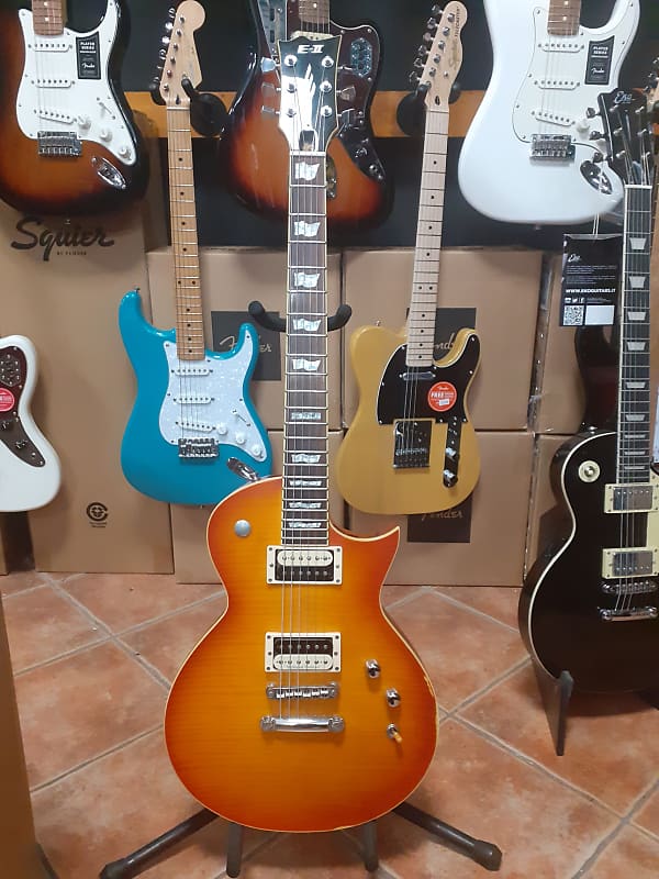 ESP Eclipse EII Mod 2014 Vintage Honey Burst Satin | Reverb