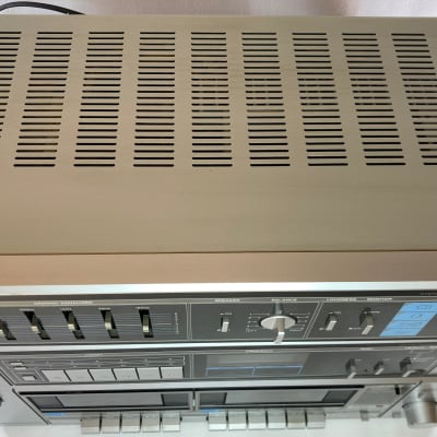 Sanyo JA340 Amp JT340 Tuner RD W340 Cassette Deck Silver | Reverb