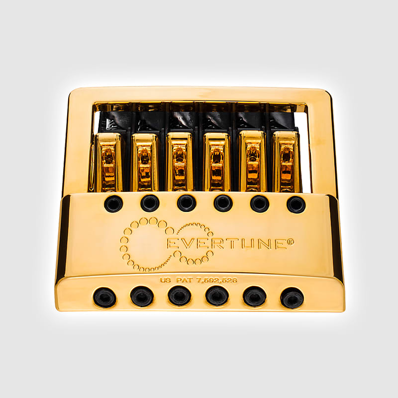 Evertune F Model - Gold | Reverb