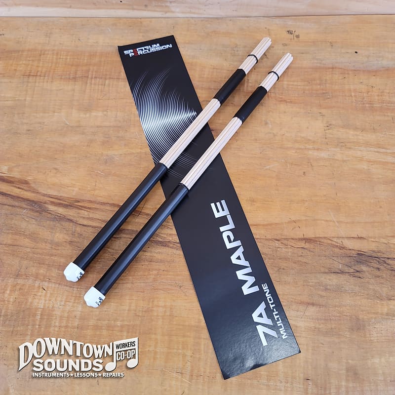 Spectrum Percussion 7A Maple Multi-Tone Sticks | Reverb