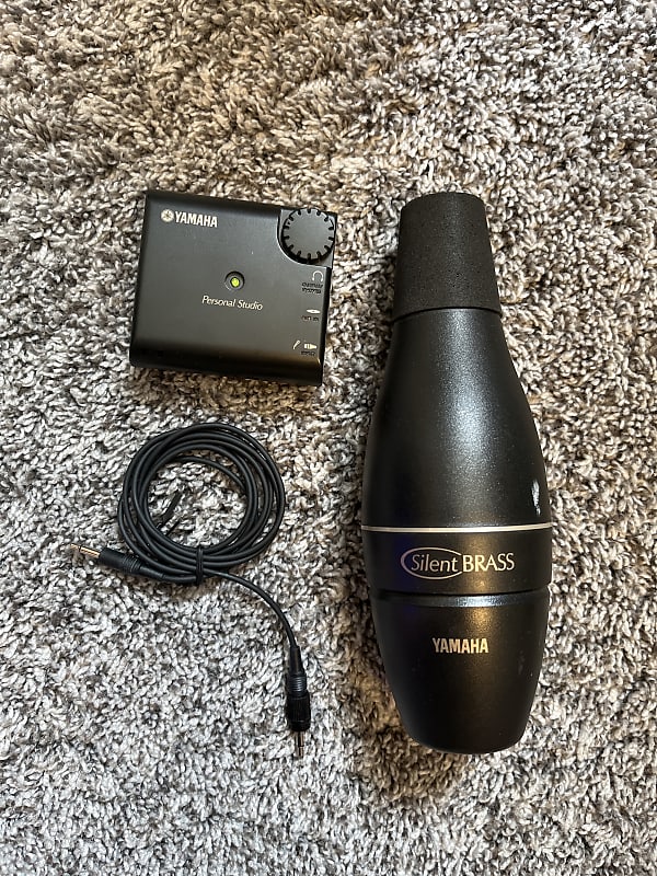 Yamaha PM-7 Silent Brass Trumpet Personal Studio 2000s Black | Reverb