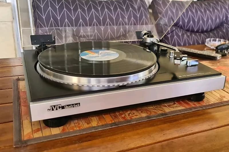 VINTAGE JVC QUARTZ LOCK TURNTABLE/DIRECT DRIVE/MADE IN | Reverb UK