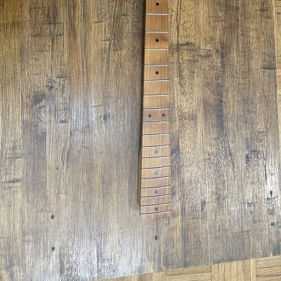 Warmoth Roasted Maple Bass Neck 22 fret | Reverb