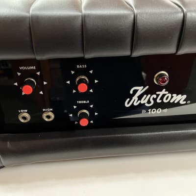 Kustom K100-2 Vintage Guitar Amplifier Head | Reverb