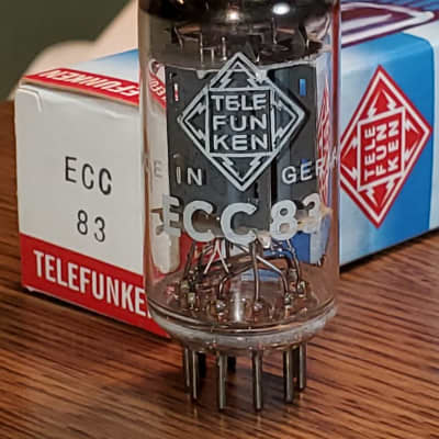 Telefunken 12ax7 ECC83 Strong Matched Pair | Reverb