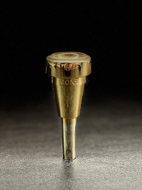 USED Monette AP4L Gold-plated Cornet Mouthpiece | Reverb