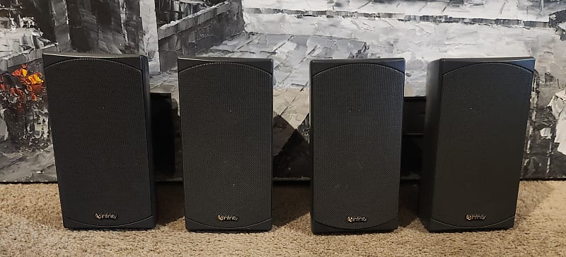 Infinity Infinity's HTS satilite speakers 4 speakers 90s | Reverb