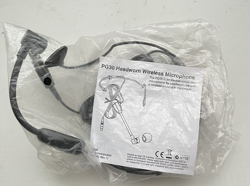 Shure PG30 Headworm Wireless Microphone 2010’s | Reverb