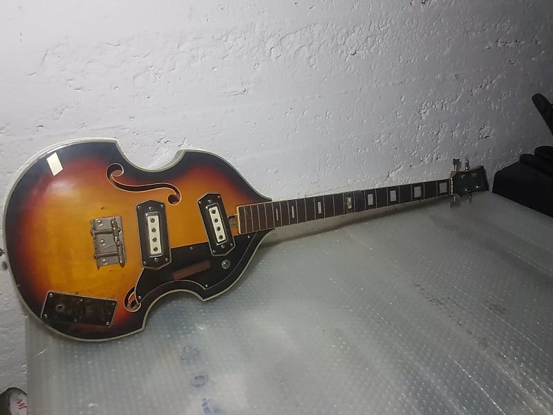 60's BRUNO ROYAL ARTIST VIOLIN BASS | Reverb